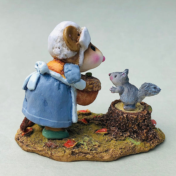 Abigail's Acorn Blue - Wee Forest Folk