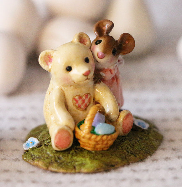 Teddy's Easter Hug - Wee Forest Folk