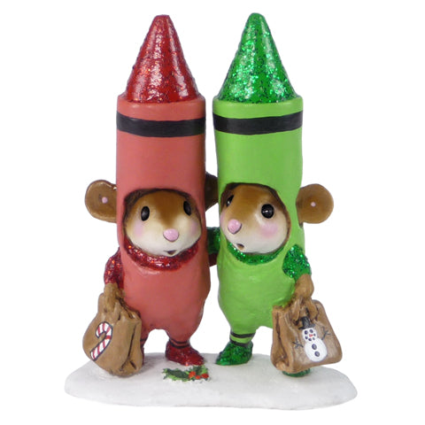 Christmas Crayons - Wee Forest Folk