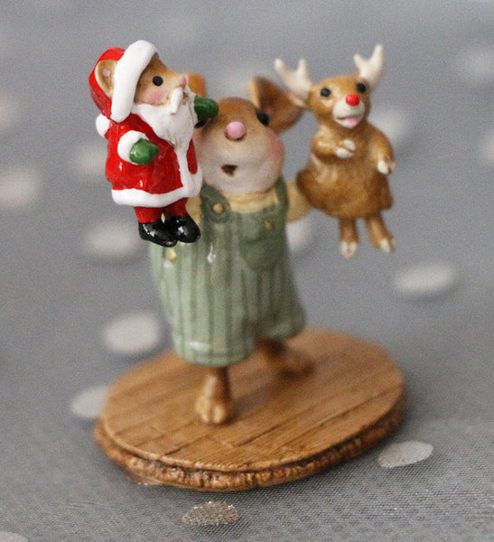 The Santa & Rudy Show (green) - Wee Forest Folk