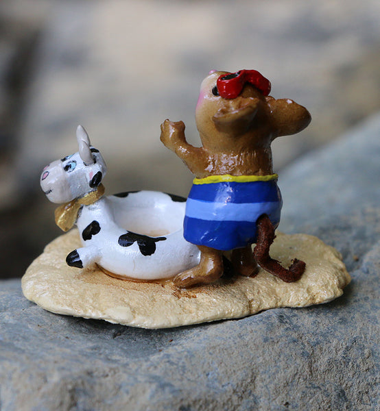 Tiny Tubie Cow - Wee Forest Folk