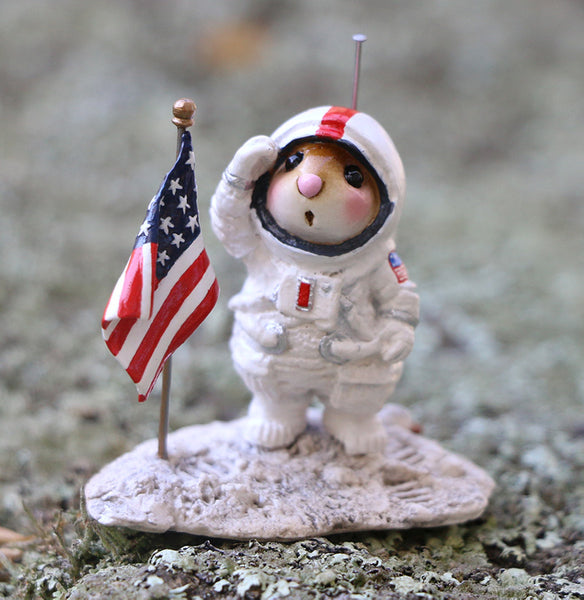 Moon Mouse Salute - Wee Forest Folk