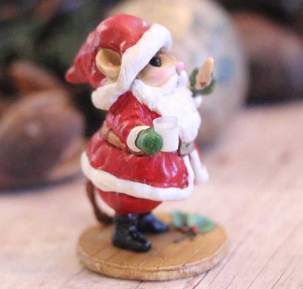 Snacking Santa - Wee Forest Folk